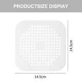 Shower Drain Trap - Square silicone drain cover for shower or kitchen ...