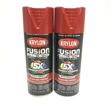 Krylon Fusion All-In-One Spray Paint, Matte, Clamshell, 12 oz ...