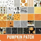 Riley Blake Patch Jacks Quilt Kit Featuring J Wecker Frisch Pumpkin ...