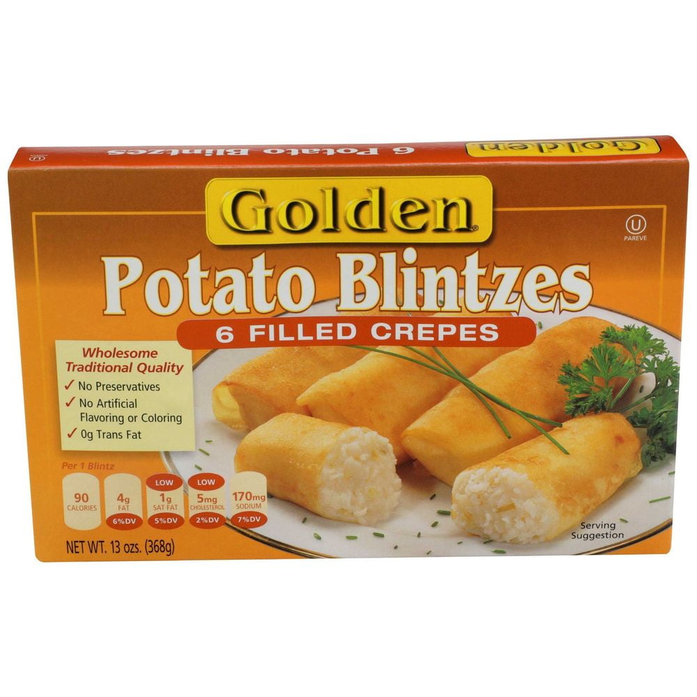 Golden Potato Blintzes, 13 Ounce -- 12 per Case. - Walmart.com