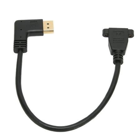 90 Degrees Displayport Cable, 3D Display Right Angle Displayport Cable ...