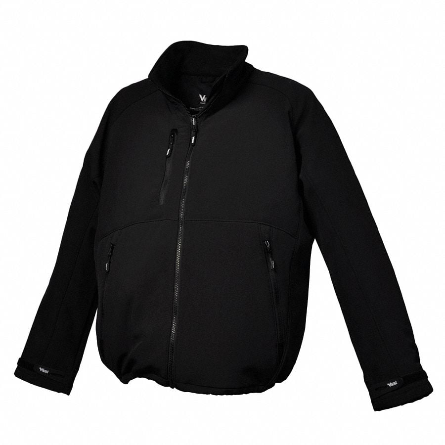Viking Jacket,No Insulation,Black,L 406BK-L - Walmart.com