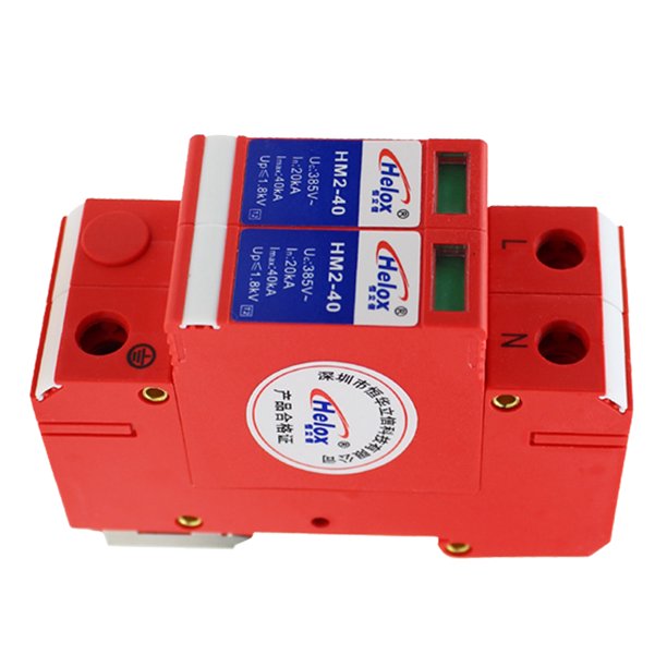 Pararrayos de Protección Contra Sobretensiones 2P 220V 20KA 40KA ...