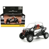 Can-Am Ryker Rally 3-Wheel Motorcycle Ghost Black 1/32 Diecast Model by ...