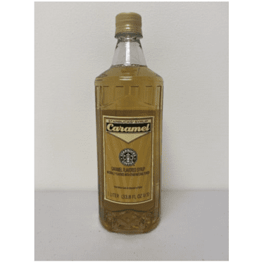 Fontana for Starbucks Authentic Caramel Syrup W/ Pump - 1 Liter ...