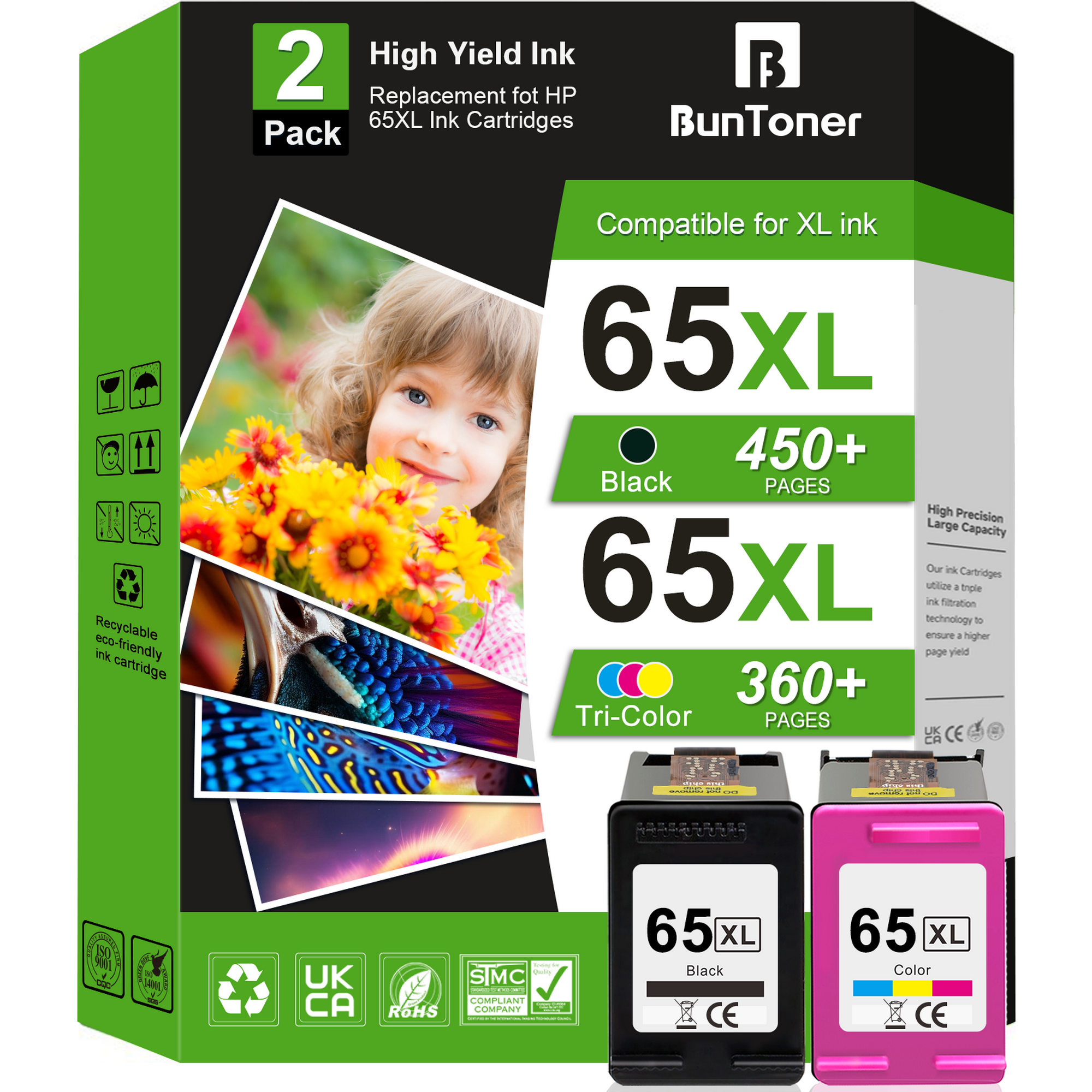 Click here for Buntoner 65xl Printer Ink Cartridge Compatible For... prices