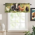 Country Farmhouse Valances for Windows Farmhouse Kitchen Curtains ...