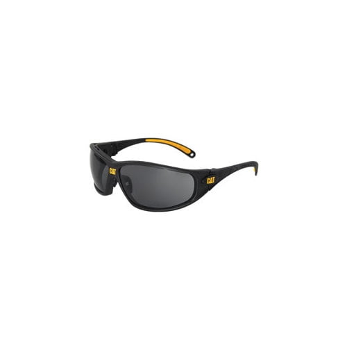 CAT R MERCHANDISE TREAD104 TREAD SAFETY GLASSES WITH CAT LOGO AND SMOKE ...