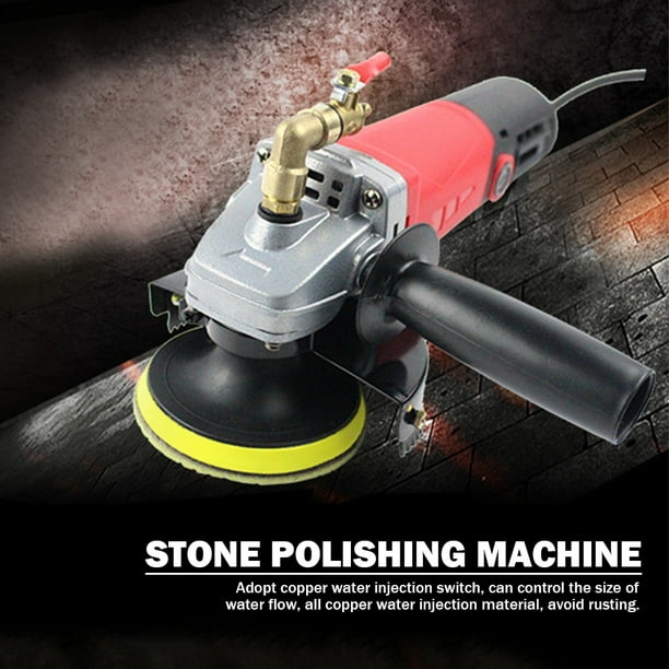 Clairlio Electric Stone Buffing Machine 6-Speed Water Mill Car Polisher ...