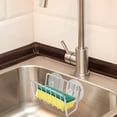 5pcs Kitchen Sponge Holder For Sink Sturdy Stainless Steel Sponge ...