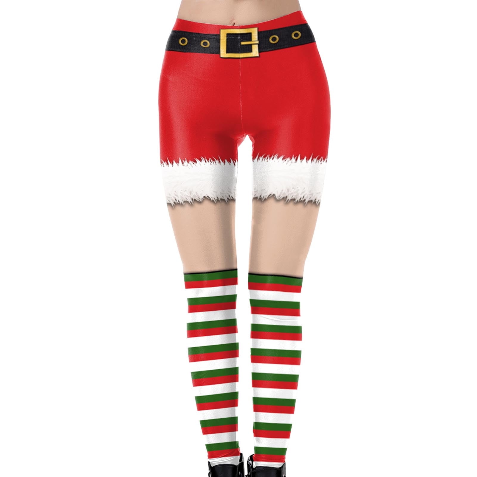 Click here for Dptalr Women Girls Christmas Leggings Skinny Xmas... prices