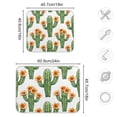 Watercolor Cactus Dish Drying Mat for Kitchen Counter 18x24 In ...