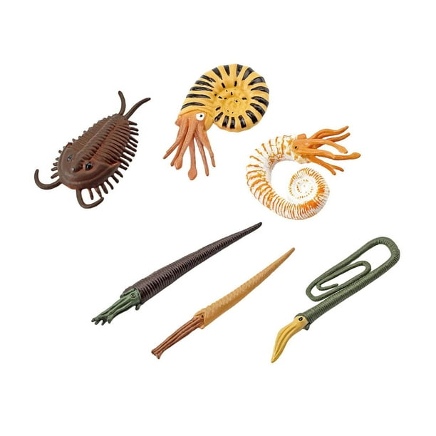 facefd 6 Pieces Prehistoric Marine Animal Model Sea Creature Figurine ...