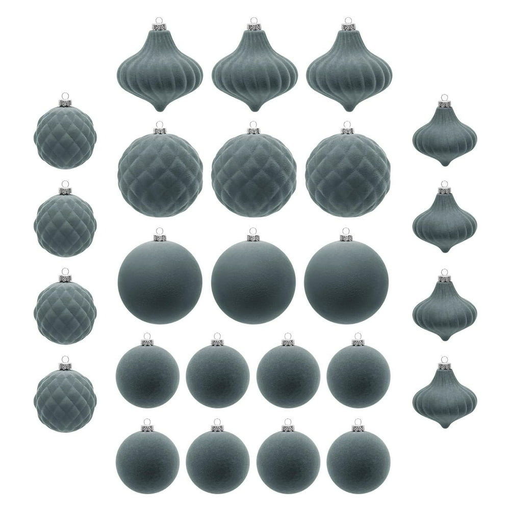 Click here for Generic Christmas Tree Ornaments Pink Velvet - Pac... prices