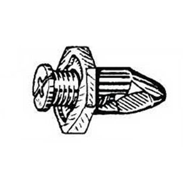 W & E Sales 2549 Screw Rivet, Bumper Fascia Octagonal Head Honda, 90 ...