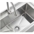 "TRINITY Standalone Kitchen Stainless Steel Utility Sink, Single Bowl ...