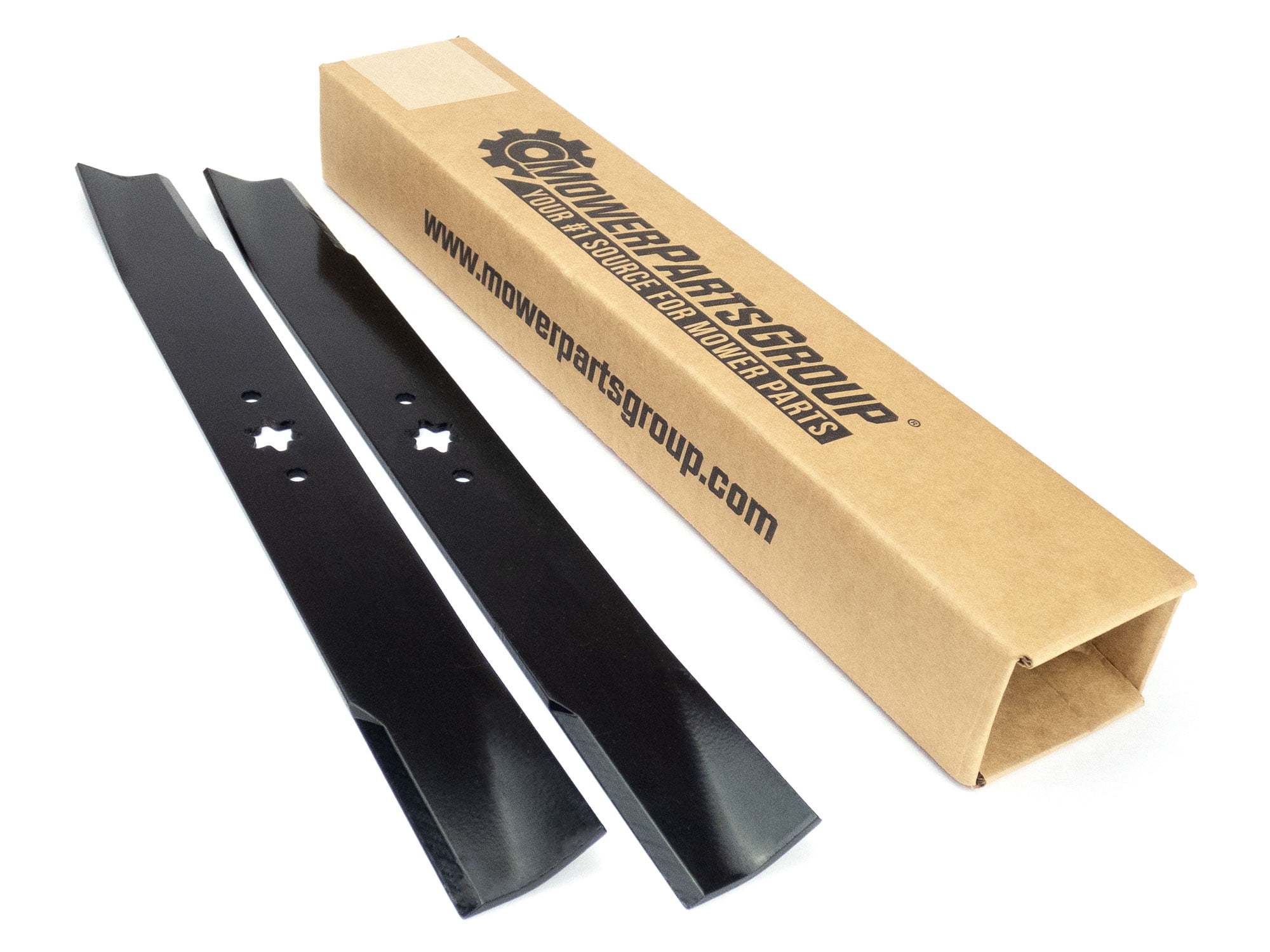 (2) Heavy Duty Blades Compatible With MTD 42" 942-04308, 942-04312, 742 ...