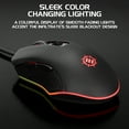 ENHANCE Infiltrate Computer Gaming Mouse - Multi-Color RGB LED Lighting ...