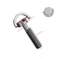 4 Pack Stainless Steel D-Ring 1/4-20 Tripod Screw Adapter, Camera ...