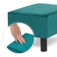 Homebeez Small Footstool Ottoman,Modern Rectangle Chair Foot Rest Foot ...