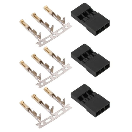 3 Pin Terminal Connector, Transmission Stable Cold Pressing ABS And ...