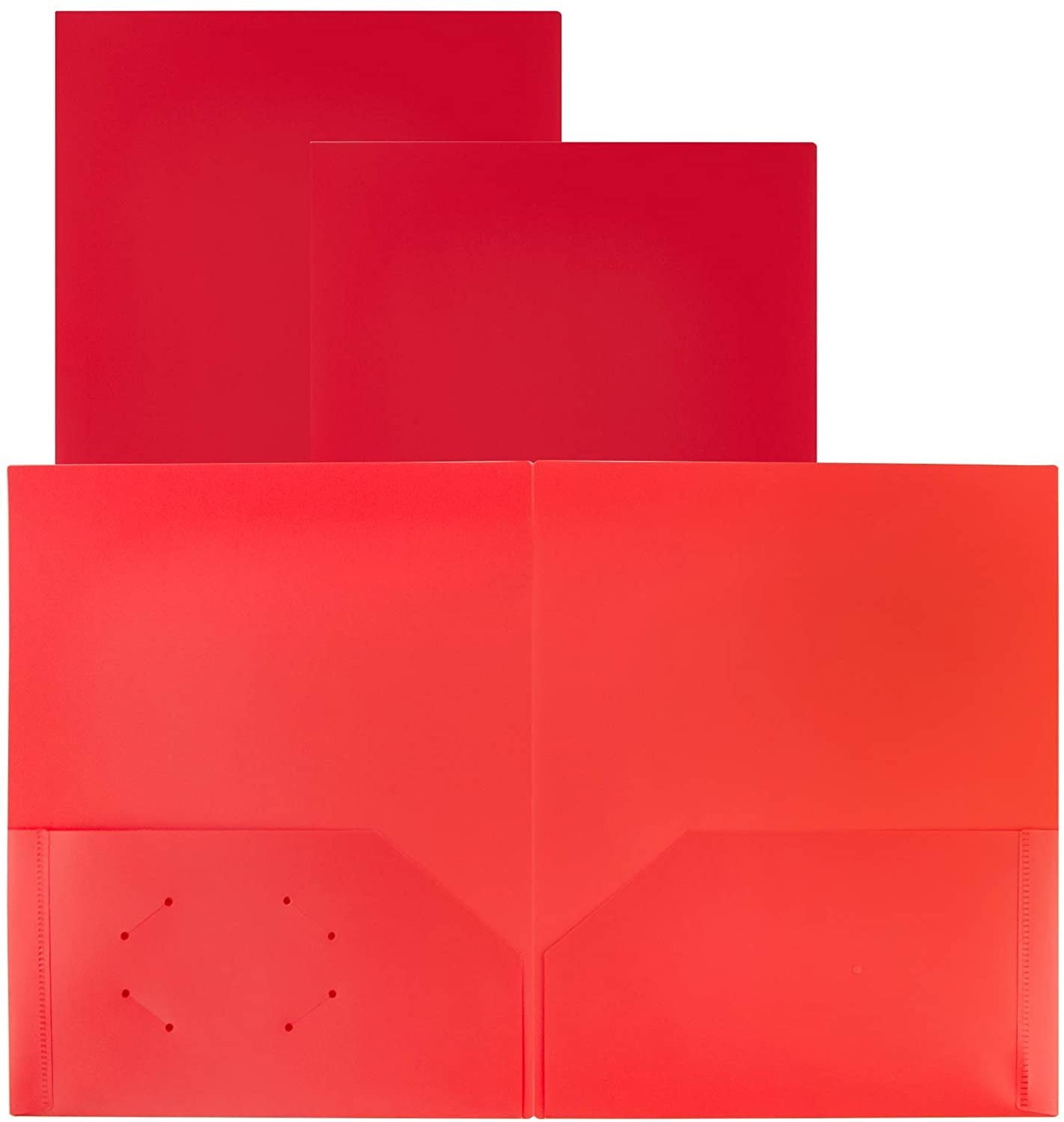 Folders with Pockets - Plastic Folders, Include Removable Labels ...