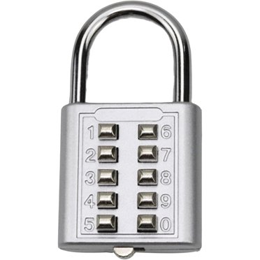 Master Lock 1588D 2-1/8 in. (54 mm.) Wide Magnification Combination ...