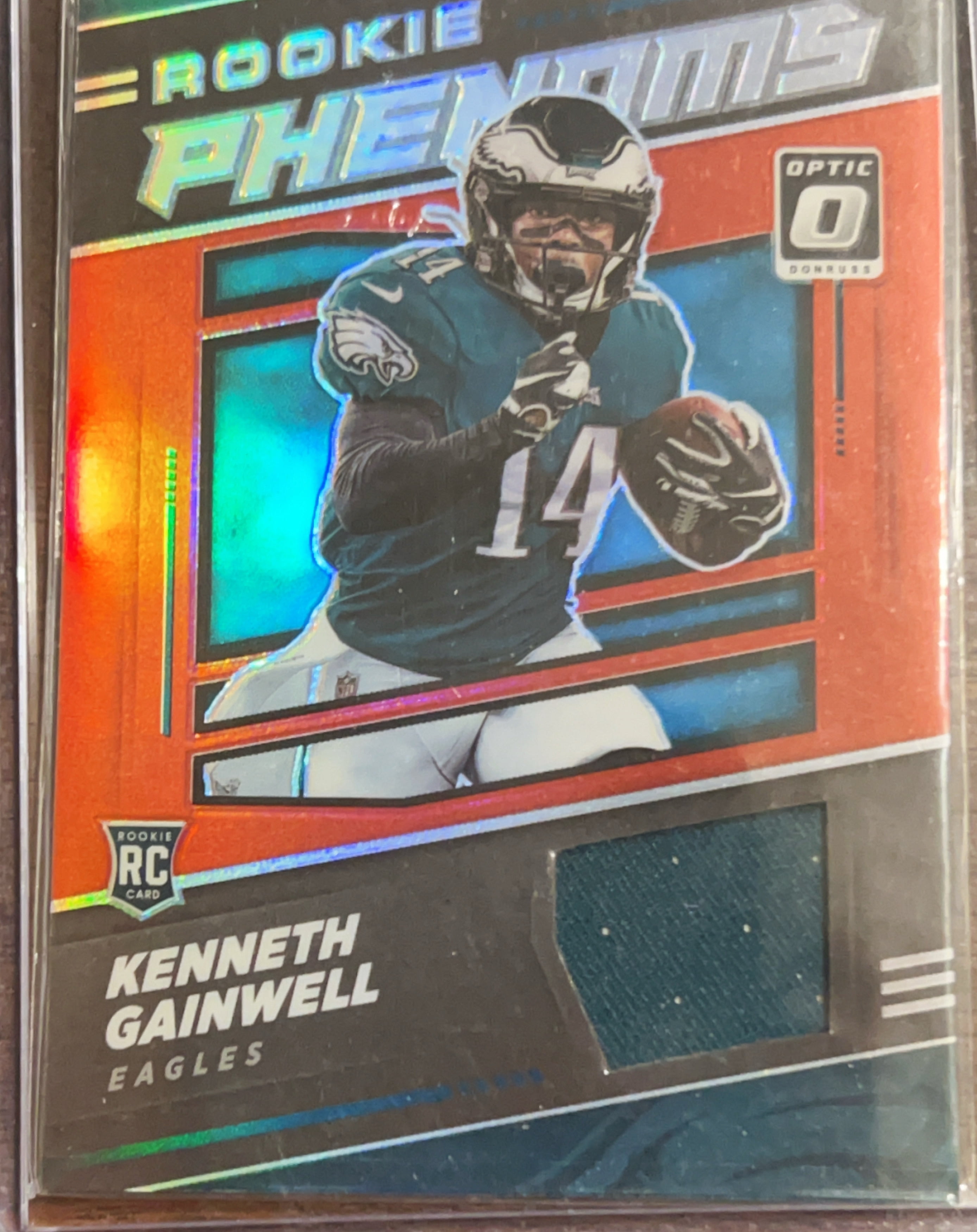 2021 Panini Donruss Optic Rookie Phenoms Kenneth Gainwell #RP-39 Mem RC ...