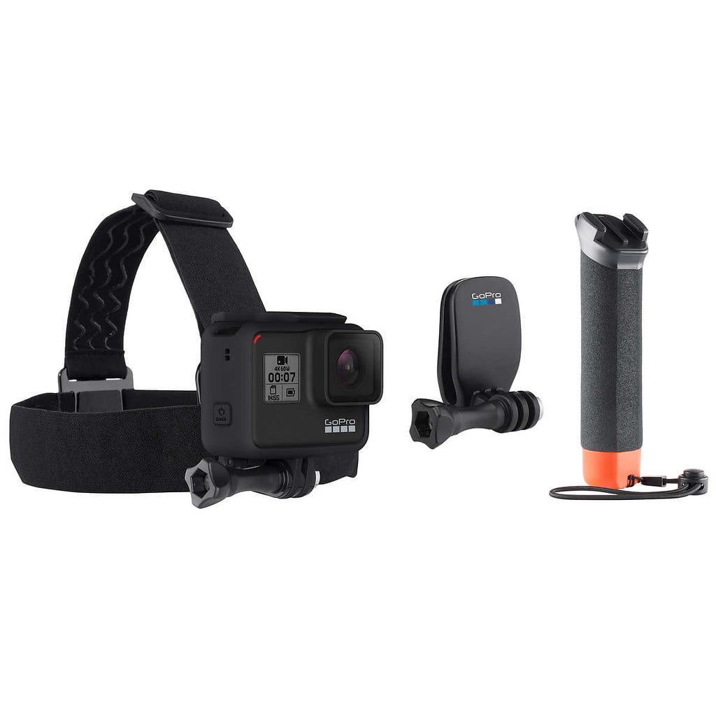 GoPro HERO7 Black Bundle (GoPro7+Battery+Headstrap+32 GB SD card+The ...