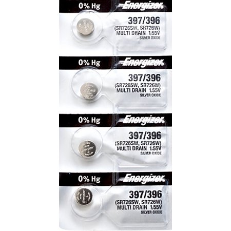 4 x Energizer 396 Watch Batteries, SR726W Battery - Walmart.ca