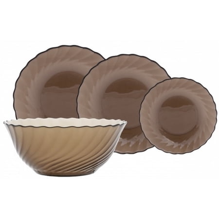Luminarc Kitchen Dinnerware Set for Home Ocean Eclipse Dinnerware Set ...