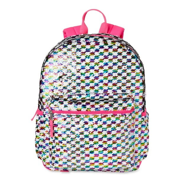 Wonder Nation - Wonder Nation Sequin Checkered Backpack - Walmart.com ...