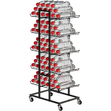 3-Tier Heavy Duty Water Jug Rack – 5-Gallon Water Bottle Storage Shelf ...