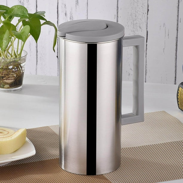 Xingzhi 1.6L Cold Water Kettle and Lid Metal Water Pitcher for ...