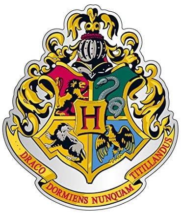Harry Potter Monogram Hogwarts Enamel Pin - Walmart.com