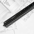 UPITOR Architectural Triangular Scale Ruler - Includes 12 inch Aluminum ...