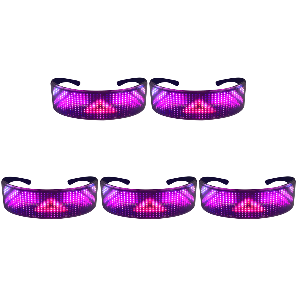 Gafas LED Iluminadas Brillantes A Color para Fiestas (con Aplicación ...