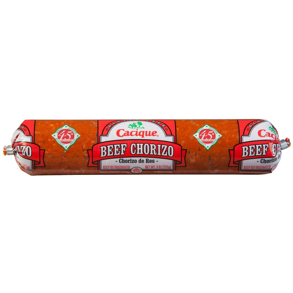 Cacique Beef Chorizo 9 Oz