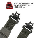 Allen Company Kling Traction 39" Molded Rubber Sling, Olive - Walmart.com
