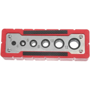 RUITOOL Shelf Pin Jig 11 Holes, Self-contained Clamping All Metal Shelf ...