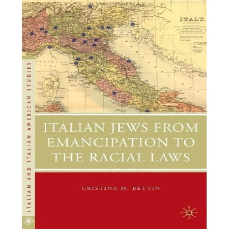 Italian Jews from Emancipation to the Racial Laws | Walmart Canada