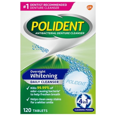 Polident Proguard & Retainer Daily Cleansing Tablets, Mouth Guard ...