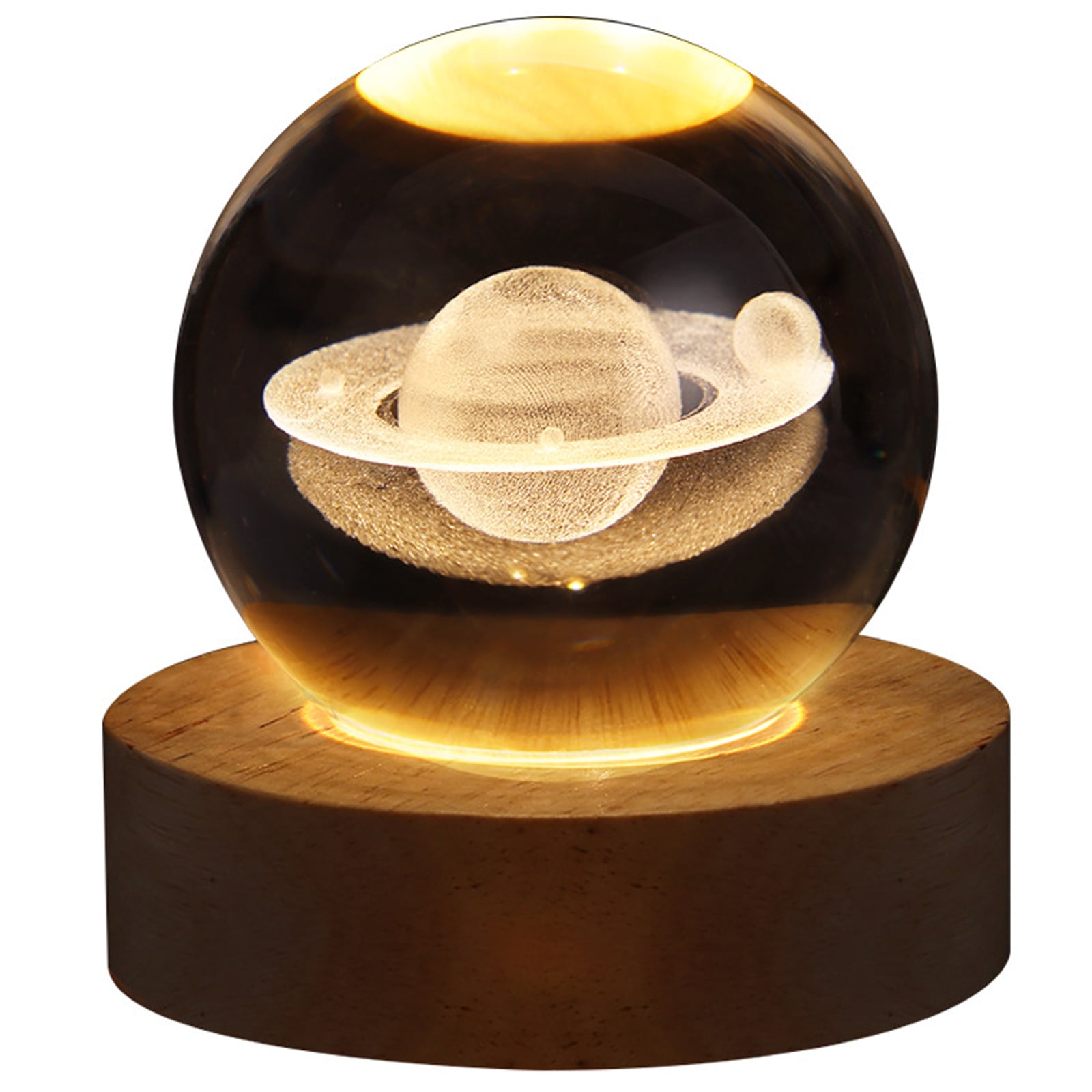 Click here for Estink Glass Ball Night Lamp With Woodern Base lum... prices