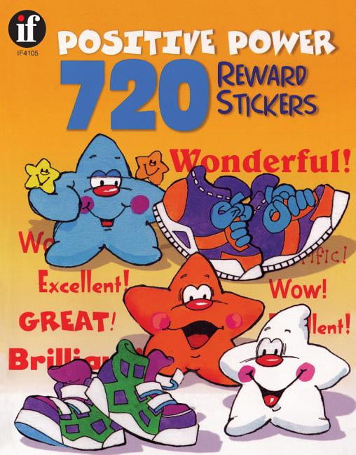 720 Positive Power Reward Stickers, Grades Pk - 6 (Paperback) - Walmart.com