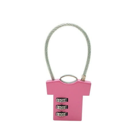 3 Digit Combination Lock Portable Combination Lock Cute Combination ...