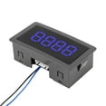 DC LED Digital Display 4 Digit 0-9999 Up/Down Plus/Minus Panel Counter ...