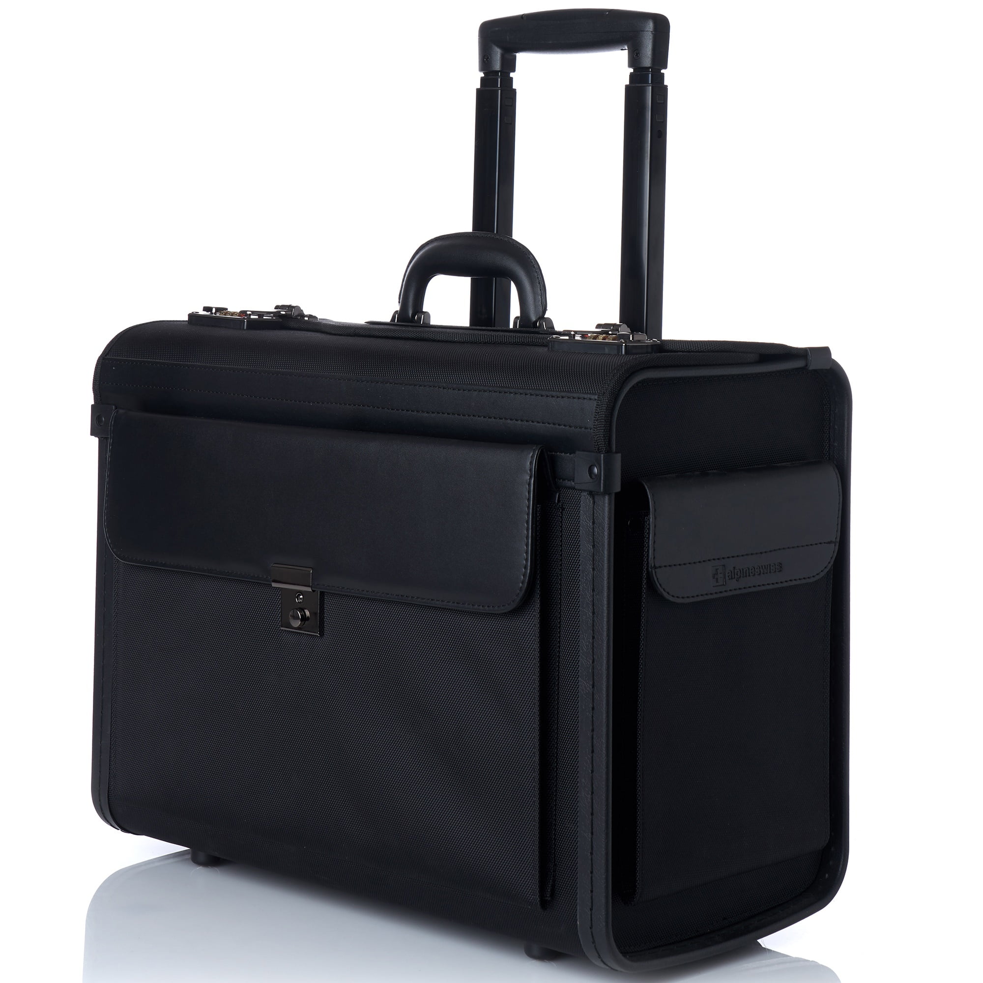 Click here for Alpine Swiss Alpineswiss 19 Wheeled Briefcase Roll... prices