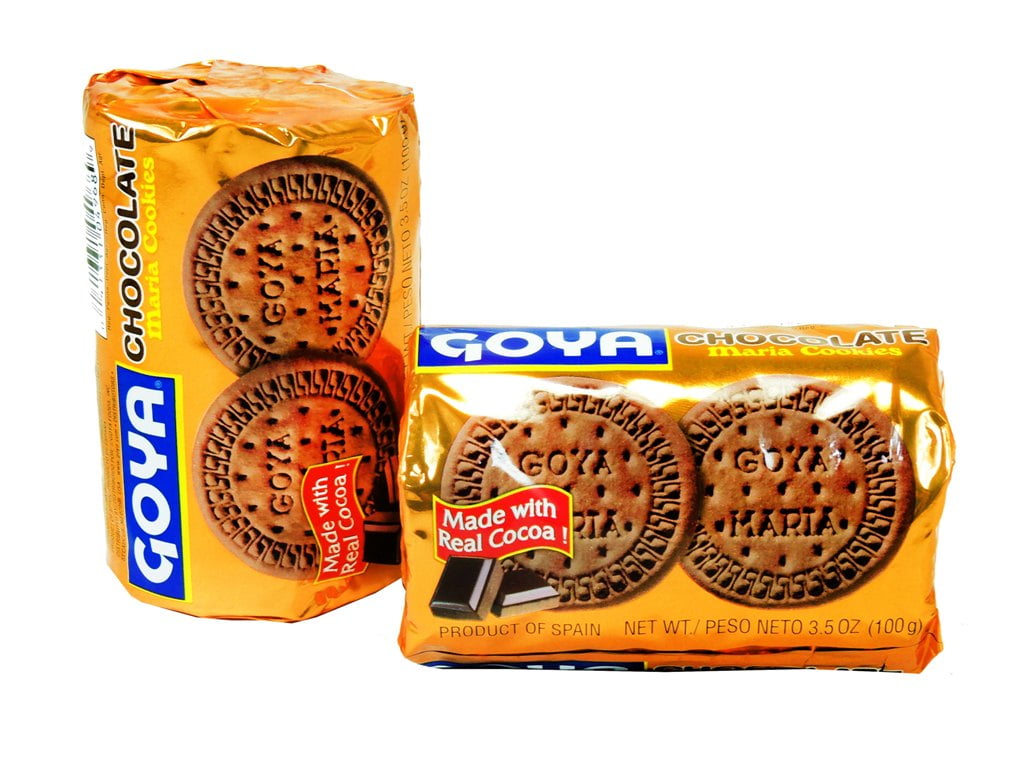 Goya Chocolate Maria Cookies, 3.5 Oz, 1 count - Walmart.com