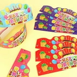 30 Pack Birthday Crowns for Kids Classroom, Paper Crowns Birthday Hats ...
