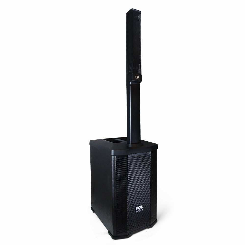 Bocina Torre De Sonido Fol TWS 2 Micrófonos Inalambricos FS-T900 ...